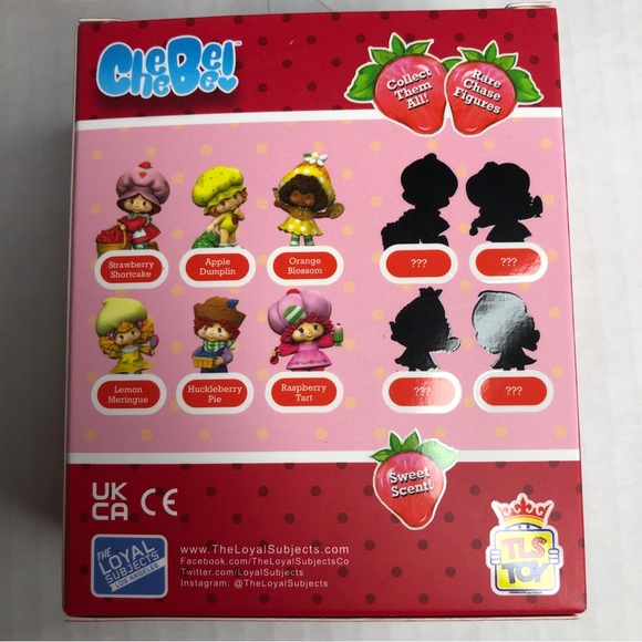 TLS | Toys | 223 Tls Toy Set Of 5 Strawberry Shortcake Rare Figures Nip ...